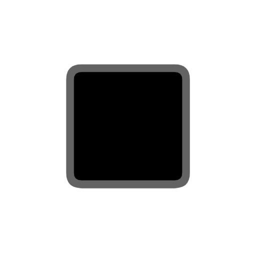 Black Medium-Small Square on Microsoft Windows 11 23H2 June 2024 Update