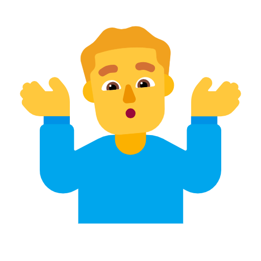 🤷‍♂️ Man Die Schouders Ophaalt op Microsoft Windows 11 23H2 June 2024 ...