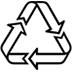 Universal Recycling Symbol på Microsoft Windows 10