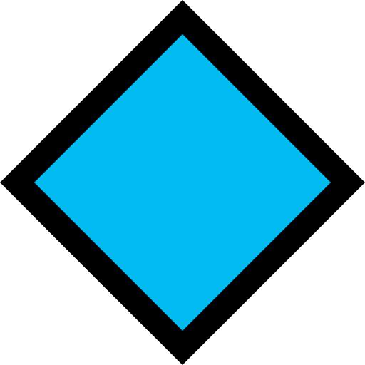 🔷 Rombo Azul Grande en Microsoft Windows 10 Creators Update