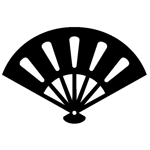 Folding Hand Fan on Noto Emoji Font 16.0