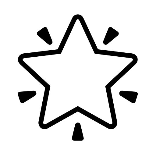 🌟 Glowing Star on Noto Emoji Font 16.0