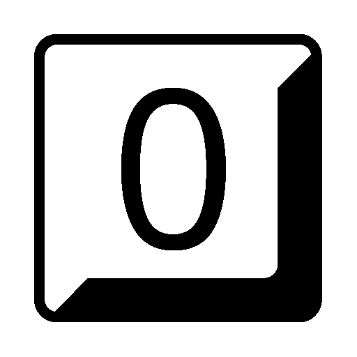 0️⃣ Keycap Digit Zero on Noto Emoji Font 14.0