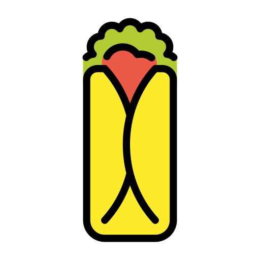 🌯 Burrito en OpenMoji 12.2