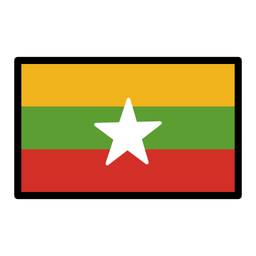 🇲🇲 Bendera: Myanmar (Burma) pada OpenMoji 13.1