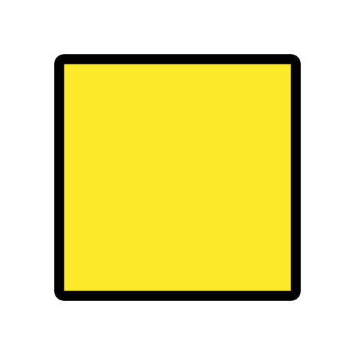 🟨 Yellow Square on OpenMoji 14.0