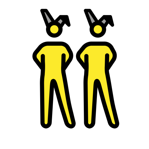 👯‍♂️ Män Med Kaninöron på OpenMoji 16.0