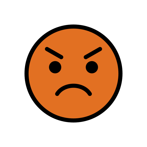 😡 Cara Cabreada en OpenMoji 16.0