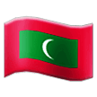 🇲🇻 Bendera: Maldives pada Samsung One UI 1.0