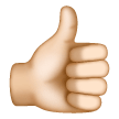 👍🏻 Thumbs Up: Light Skin Tone on Samsung One UI 6.1.1