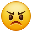 😠 Angry Face on Samsung One UI 7.0 April 2025