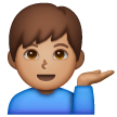 💁🏽‍♂️ Man Tipping Hand: Medium Skin Tone on Samsung One UI 7.0 April 2025