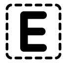 Regional Indicator Symbol Letter E on SoftBank 2014