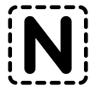 SoftBank 2014の🇳 Regional Indicator Symbol Letter N