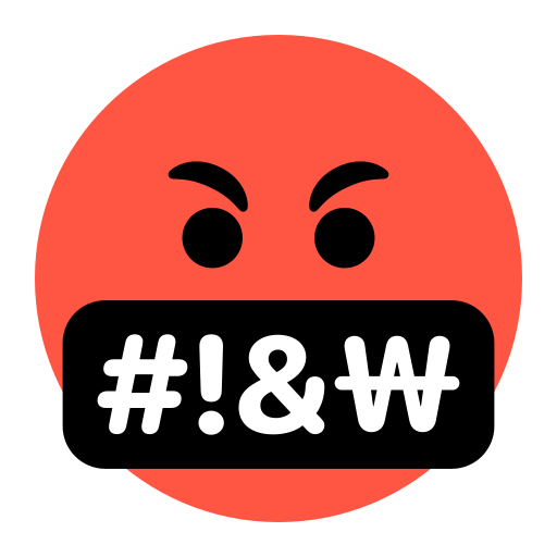 🤬 Face with Symbols on Mouth on Toss Face (토스페이스) 1.5