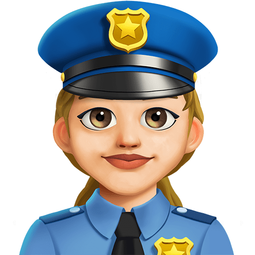 👮🏼‍♀️ Woman Police Officer: Medium-Light Skin Tone on Twitter Emoji ...