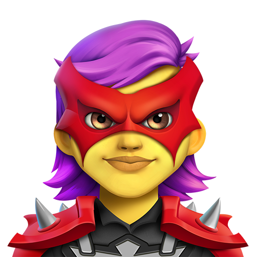 🦹🏿‍♀️ Woman Supervillain: Dark Skin Tone on Twitter Emoji Stickers 13.1