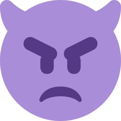 👿 Angry Face with Horns on Twitter / X January 2025 Update