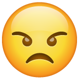😠 Angry Face on WhatsApp 2.25.1.75