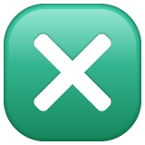 Cross Mark Button on WhatsApp 2.25.9.78