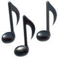 🎶 Multiple Musical Notes Emoji