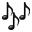 🎶 Multiple Musical Notes Emoji