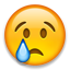 😢 Crying Face Emoji