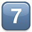 7️⃣ Keycap Digit Seven Emoji