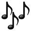 🎶 Multiple Musical Notes Emoji
