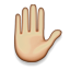 Raised Hand Emoji