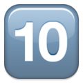 🔟 Keycap Ten Emoji