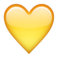 💛 Yellow Heart Emoji