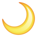 🌙 Crescent Moon Emoji
