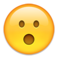 😮 Face with Open Mouth Emoji