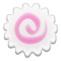 🍥 Fish Cake with Swirl Design Emoji