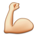 💪 Spierballen Emoji