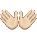 👐 Open Hands Sign Emoji