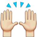 🙌 Person Raising Both Hands in Celebration Emoji