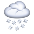 🌨️ Cloud with Snow Emoji