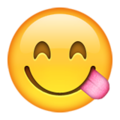 😋 Face Savouring Delicious Food Emoji