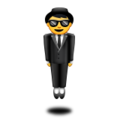 🕴️ Person in Suit Levitating Emoji