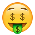 🤑 Money-Mouth Face Emoji