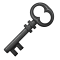 🗝️ Old Key Emoji