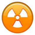 ☢️ Radioactive Sign Emoji