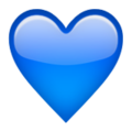💙 Blue Heart Emoji