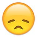 😞 Disappointed Face Emoji