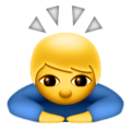 🙇 Person Bowing Deeply Emoji