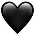 🖤 Black Heart Emoji