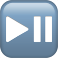 ⏯️ Black Right-Pointing Triangle with Double Vertical Bar Emoji