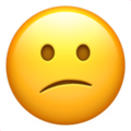 😕 Confused Face Emoji